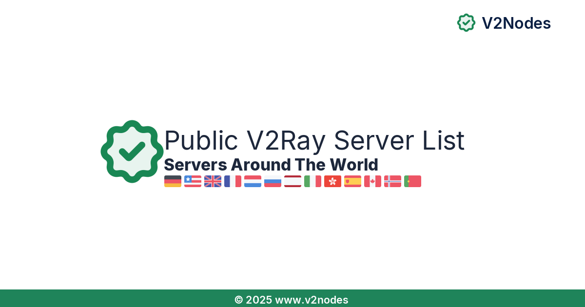V2Nodes - China V2Ray Public List V2Nodes - China V2Ray Public List